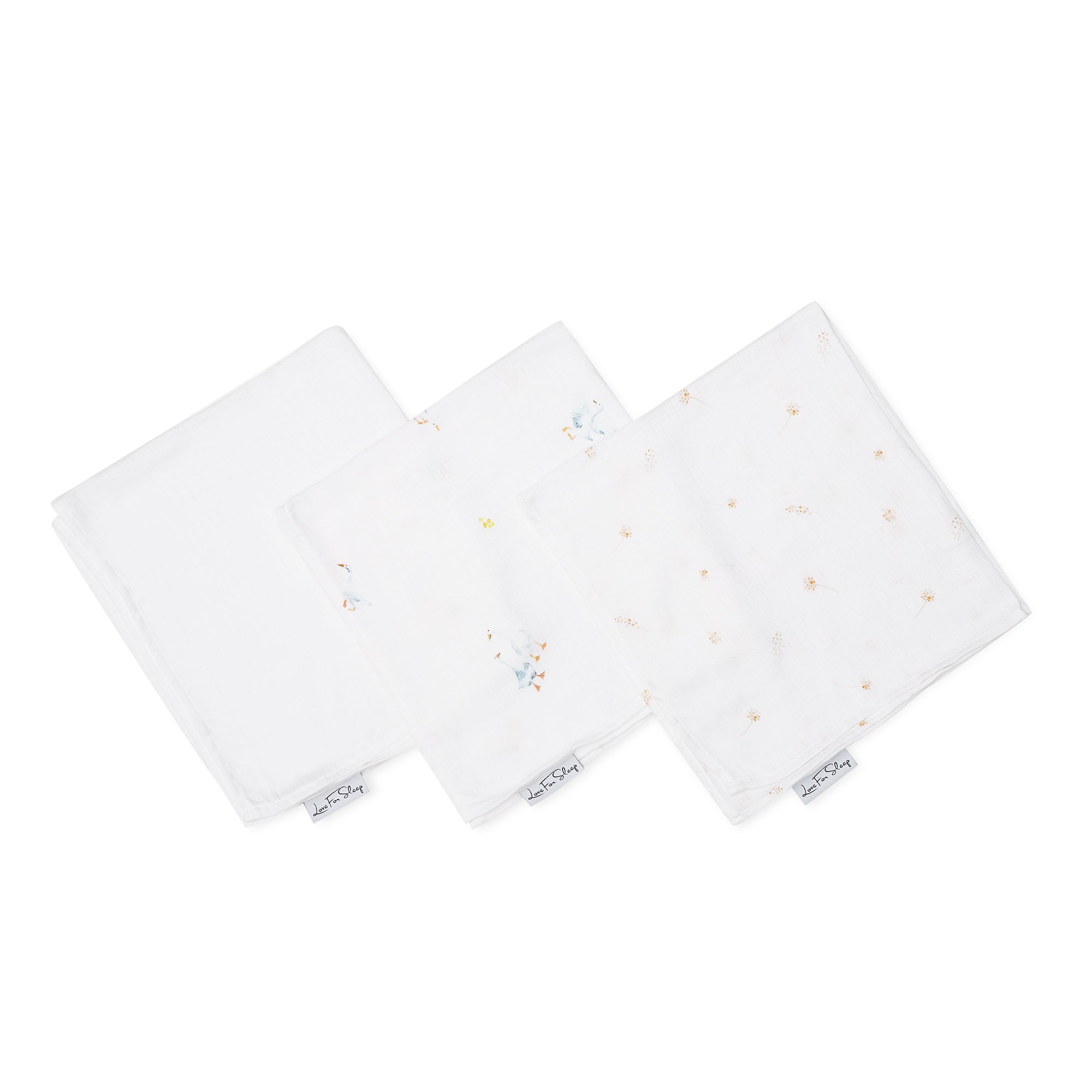 Bamboo Muslin Squares – Love For Sleep